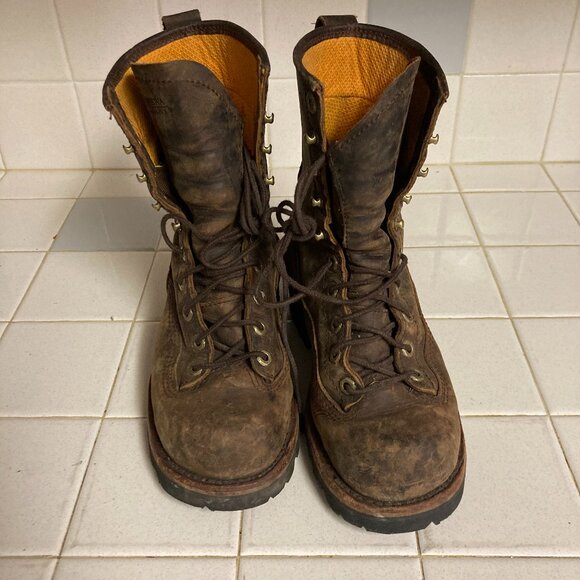 Chippewa | Shoes | Chippewa Distressed Boots 65 M | Poshmark